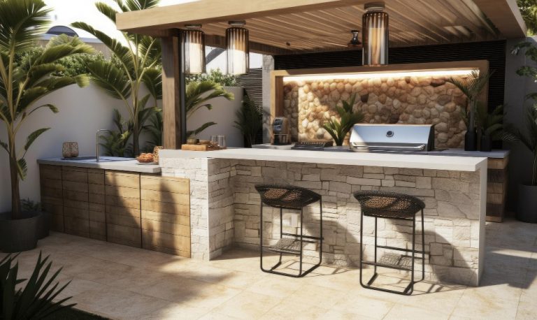 How To Build A Stone Outdoor Kitchen: Easy Guide & Tips