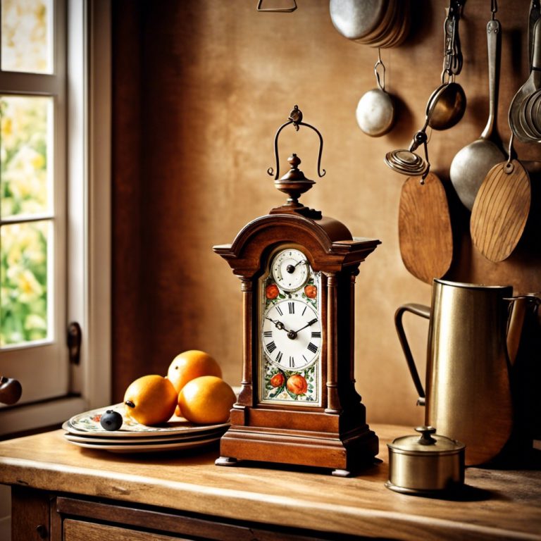 20 Kitchen Clock Ideas to Elevate Your Cooking Space