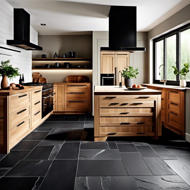 Kitchen with Black Floors Ideas: Inspirations for a Sophisticated Space