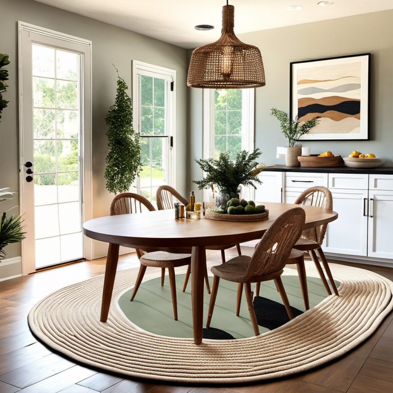 20 Kitchen Rug Ideas for Under Your Table: Tips and Inspirational Home ...