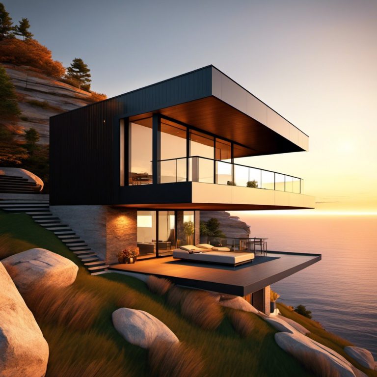 20 Modern Cliffside House Designs: Inspiring Contemporary Living Ideas
