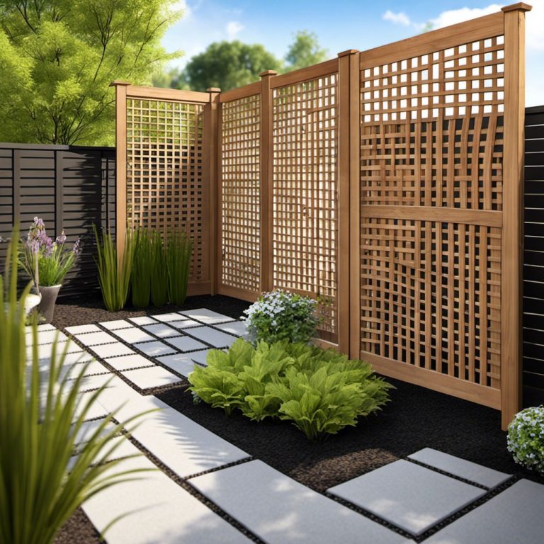 Free Standing Lattice Privacy Screen Ideas: A Comprehensive Guide for ...