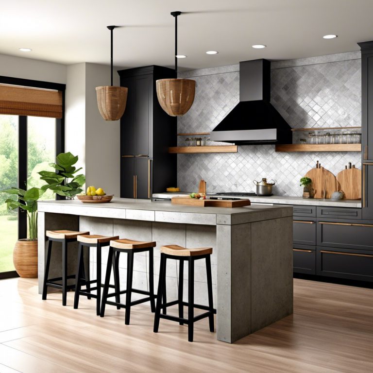 20 Modern Tiled Island Ideas for Your Kitchen Renovation