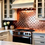 20 Unique Backsplash Copper Accent Ideas for Your Aesthetic Kitchen Space