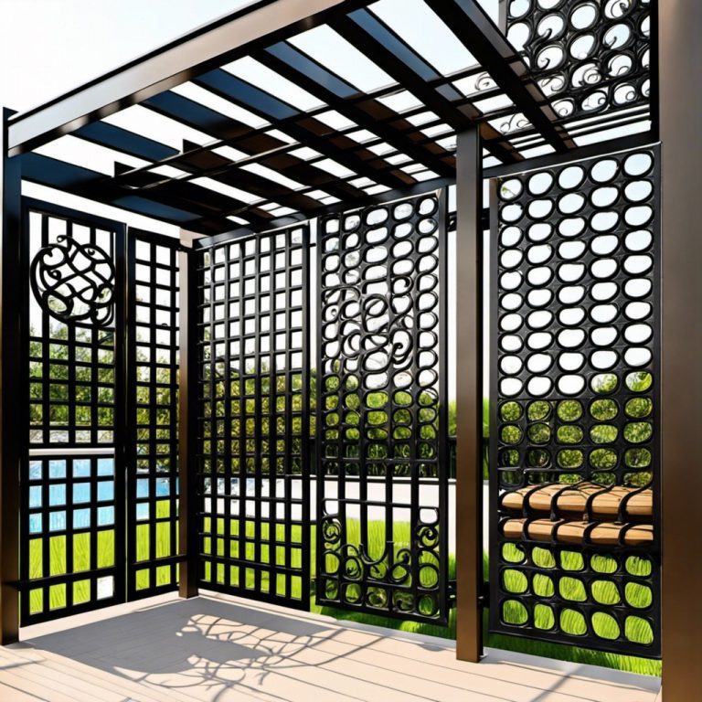 20 Innovative Pergola Screening Ideas for Maximum Outdoor Privacy