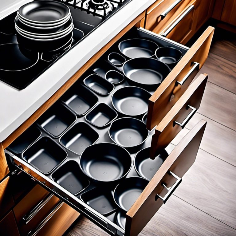 20 Pot and Pan Drawer Ideas for Ultimate Kitchen Storage Optimization