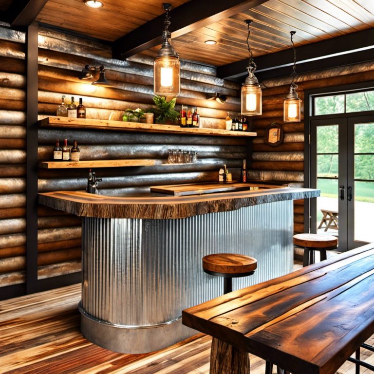 20 Rustic Corrugated Metal Bar Ideas: Ultimate Guide for Outdoor ...