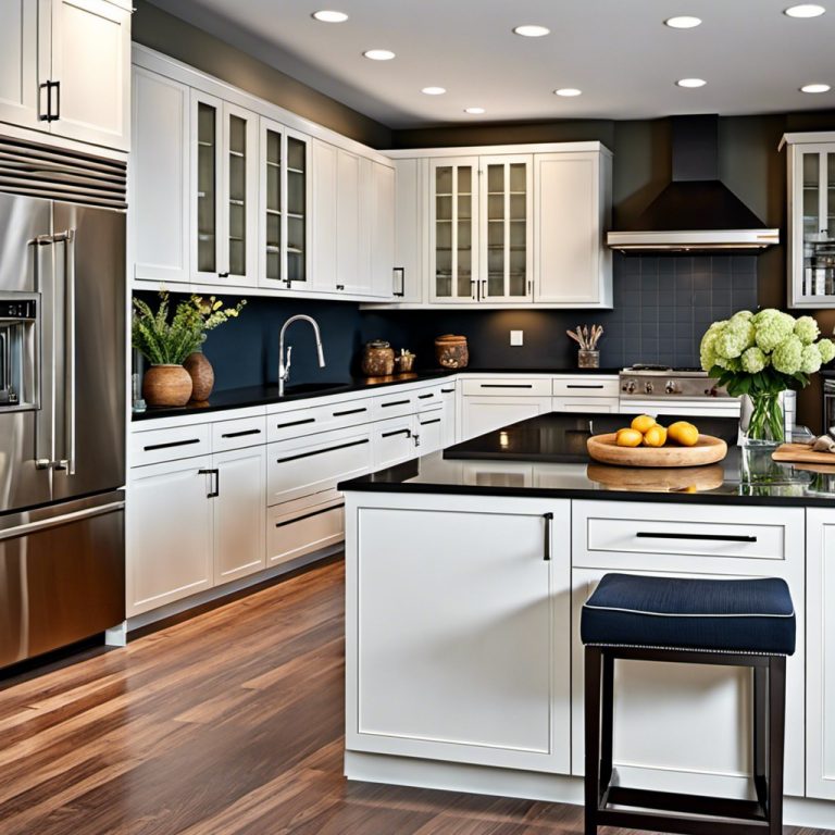 20 Unique Kitchen Cabinets Styles Without Crown Molding: Design ...