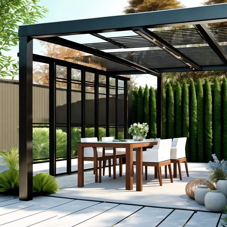 20 Innovative Pergola Screening Ideas for Maximum Outdoor Privacy