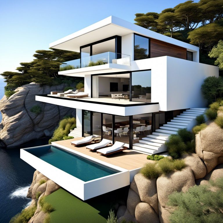 20 Modern Cliffside House Designs: Inspiring Contemporary Living Ideas