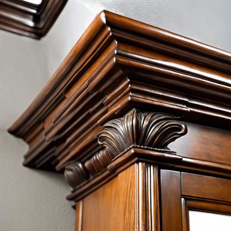 20 Stylish Flat Cabinet Crown Molding Ideas for a Innovative Kitchen Design