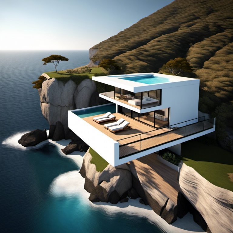 20 Modern Cliffside House Designs: Inspiring Contemporary Living Ideas