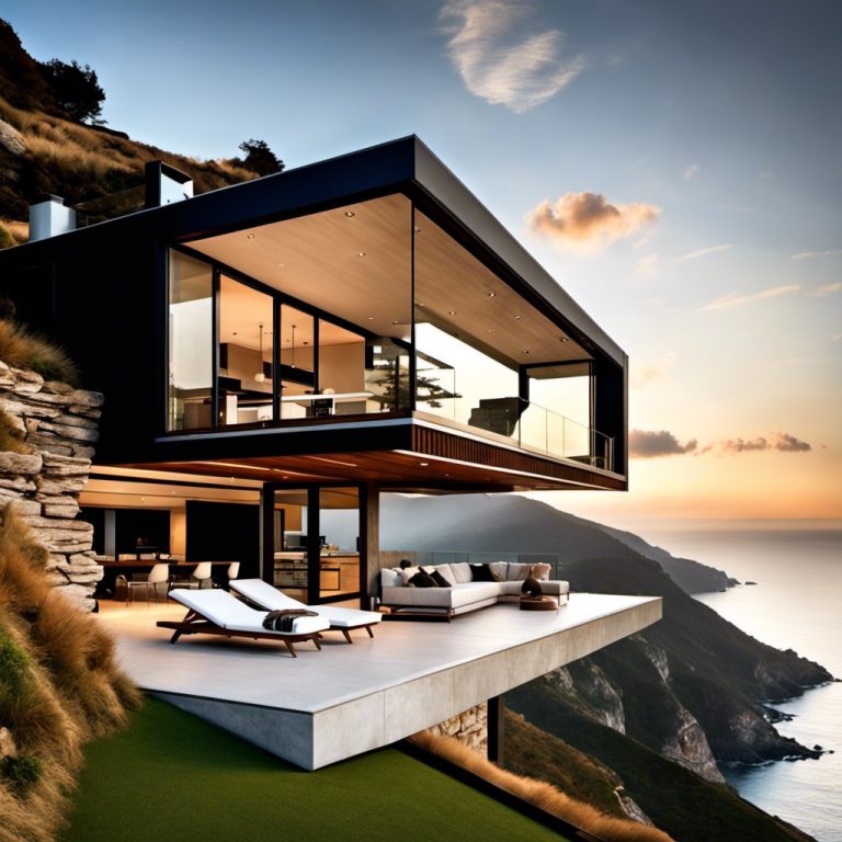 20 Modern Cliffside House Designs: Inspiring Contemporary Living Ideas