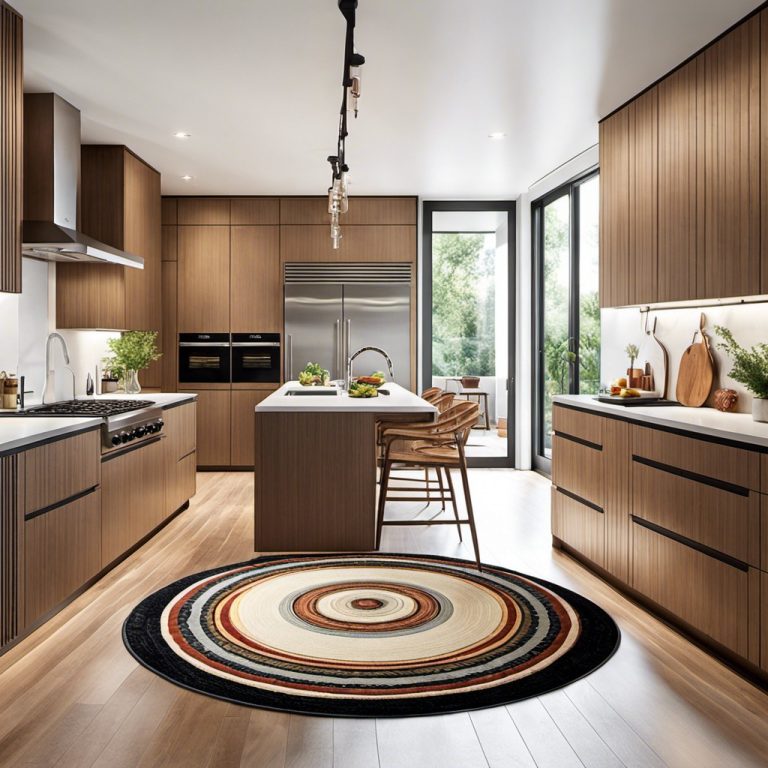 Circle Kitchen Rug Ideas: Innovative Designs for a Modern Home