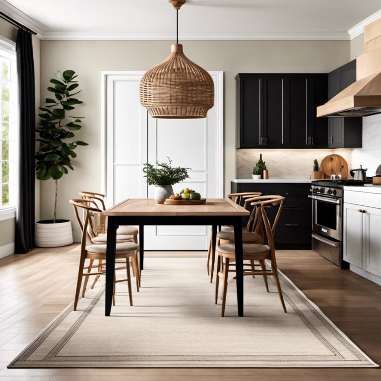 20 Kitchen Rug Ideas for Under Your Table: Tips and Inspirational Home ...