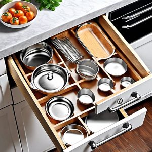 20 Pot and Pan Drawer Ideas for Ultimate Kitchen Storage Optimization