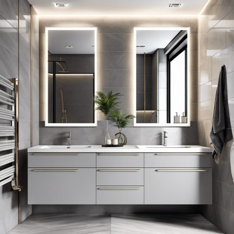 20 Light Gray Vanity Designs: Modern Ideas for an Innovative Bathroom