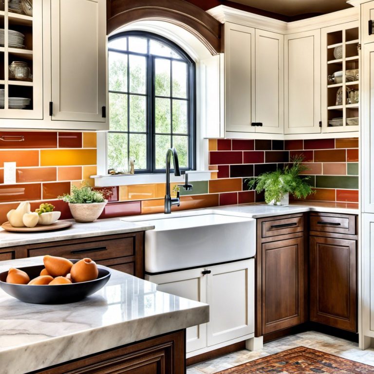 20 Large Tile Backsplash Ideas: Unique Kitchen Space Designs