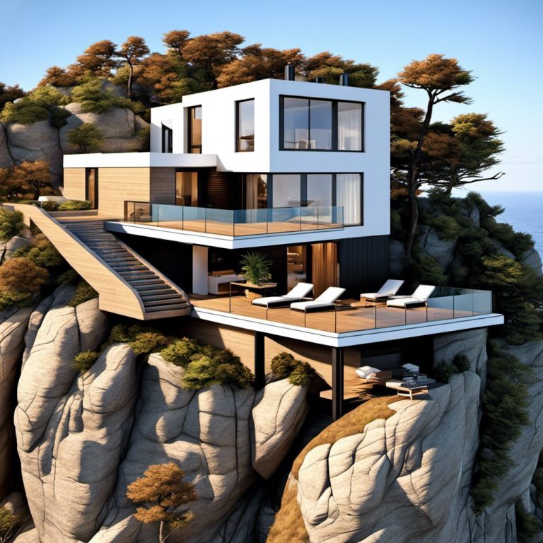 20 Modern Cliffside House Designs: Inspiring Contemporary Living Ideas