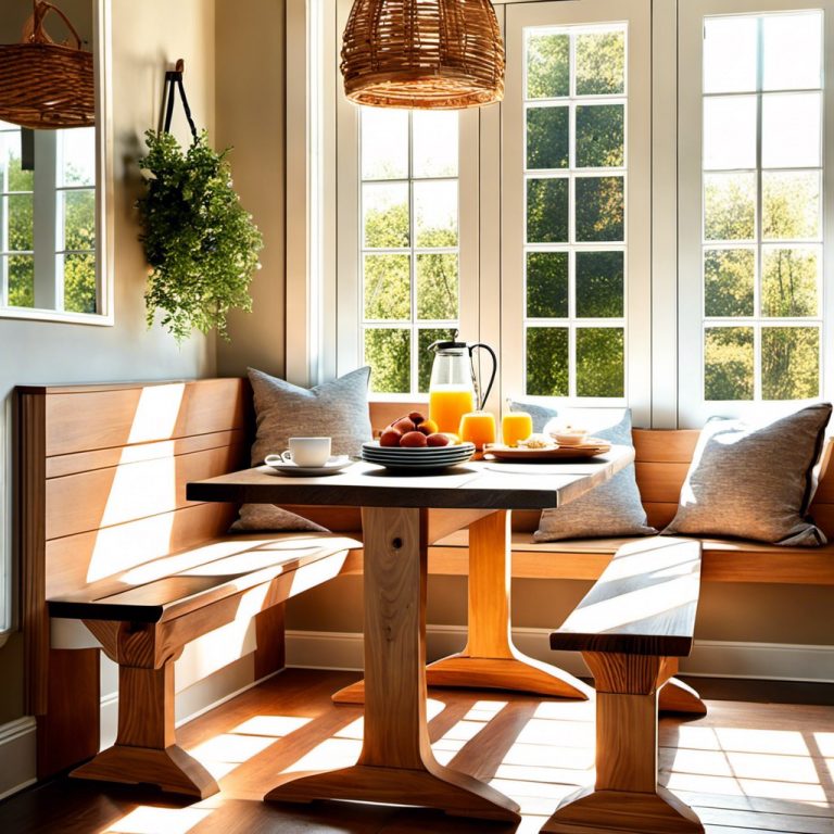 20 Unique Breakfast Bench Ideas to Enhance Your Morning Routine