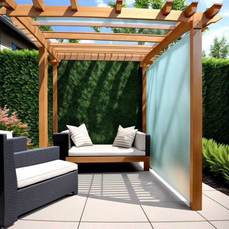 20 Innovative Pergola with Privacy Wall Ideas and Design Inspirations