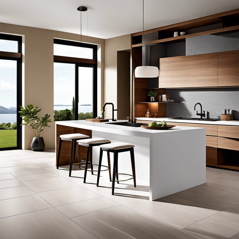 20 Modern Tiled Island Ideas for Your Kitchen Renovation