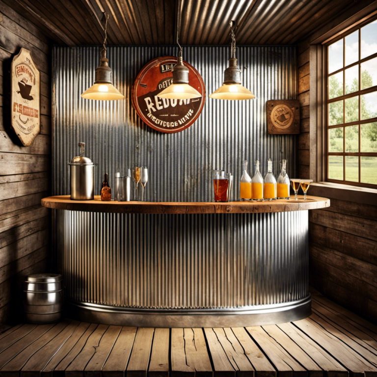 20 Rustic Corrugated Metal Bar Ideas: Ultimate Guide for Outdoor ...