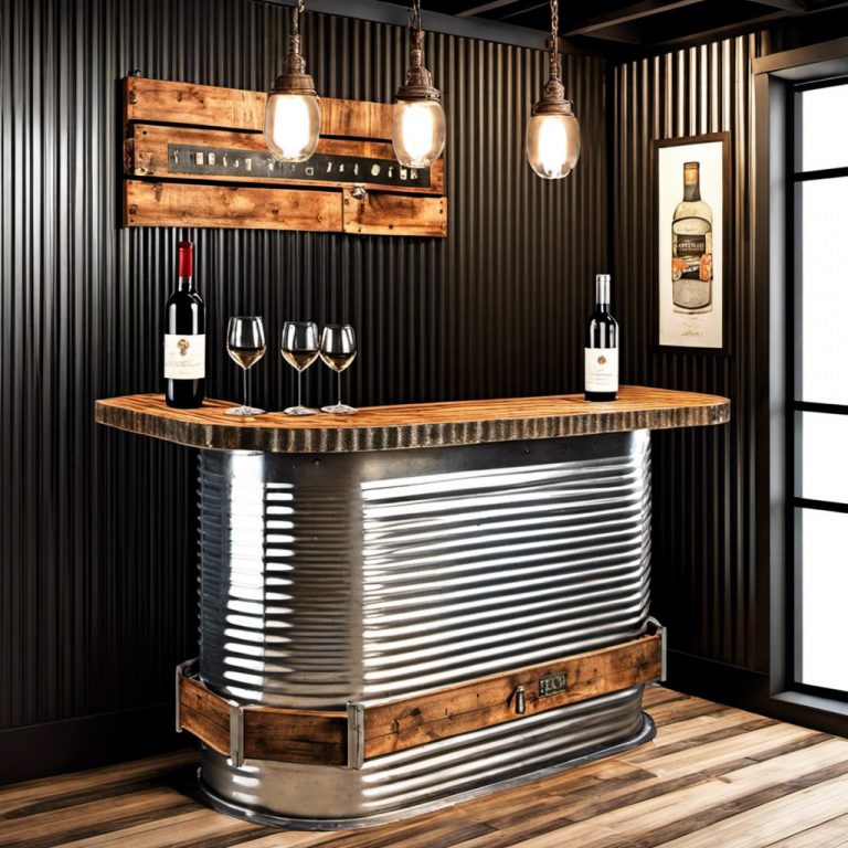 20 Rustic Corrugated Metal Bar Ideas: Ultimate Guide for Outdoor ...