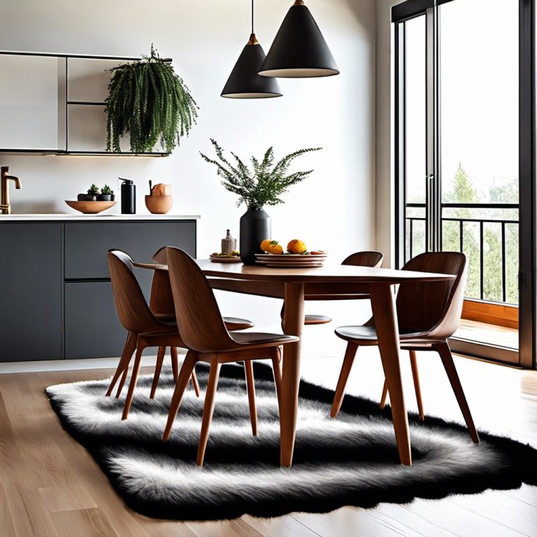 20 Kitchen Rug Ideas for Under Your Table: Tips and Inspirational Home ...