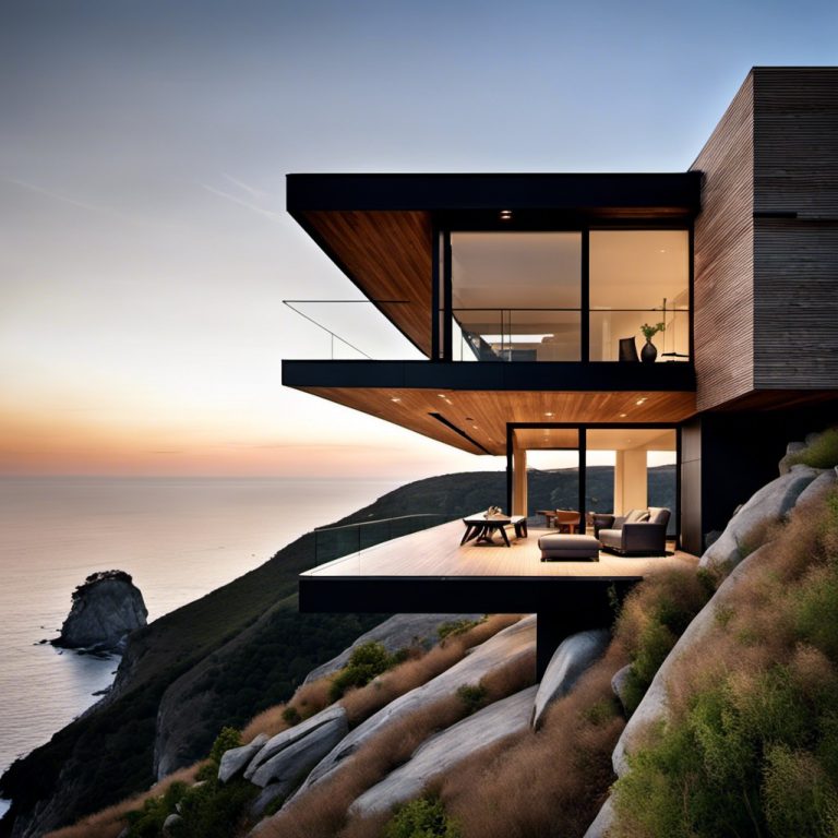 20 Modern Cliffside House Designs: Inspiring Contemporary Living Ideas