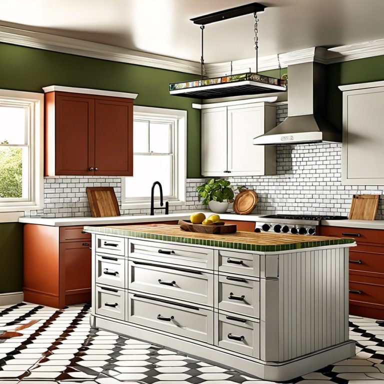 20 Modern Tiled Island Ideas for Your Kitchen Renovation