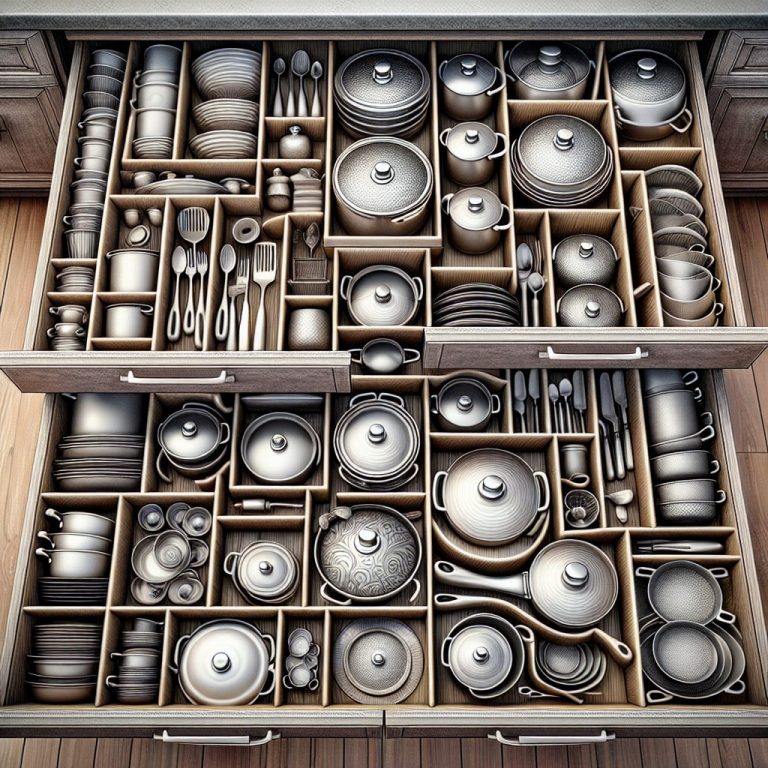 25 Pot Drawer Cabinet Ideas to Transform Your Kitchen Space