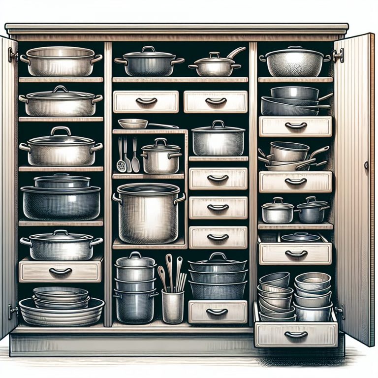 25 Pot Drawer Cabinet Ideas to Transform Your Kitchen Space