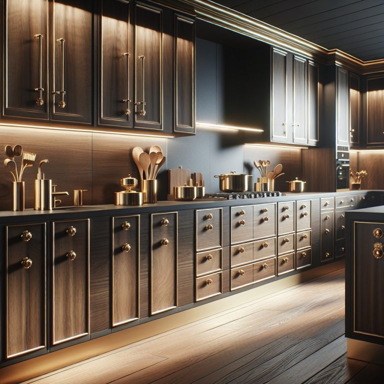 31 Ideas on What Color Hardware Looks Best on Dark Cabinets