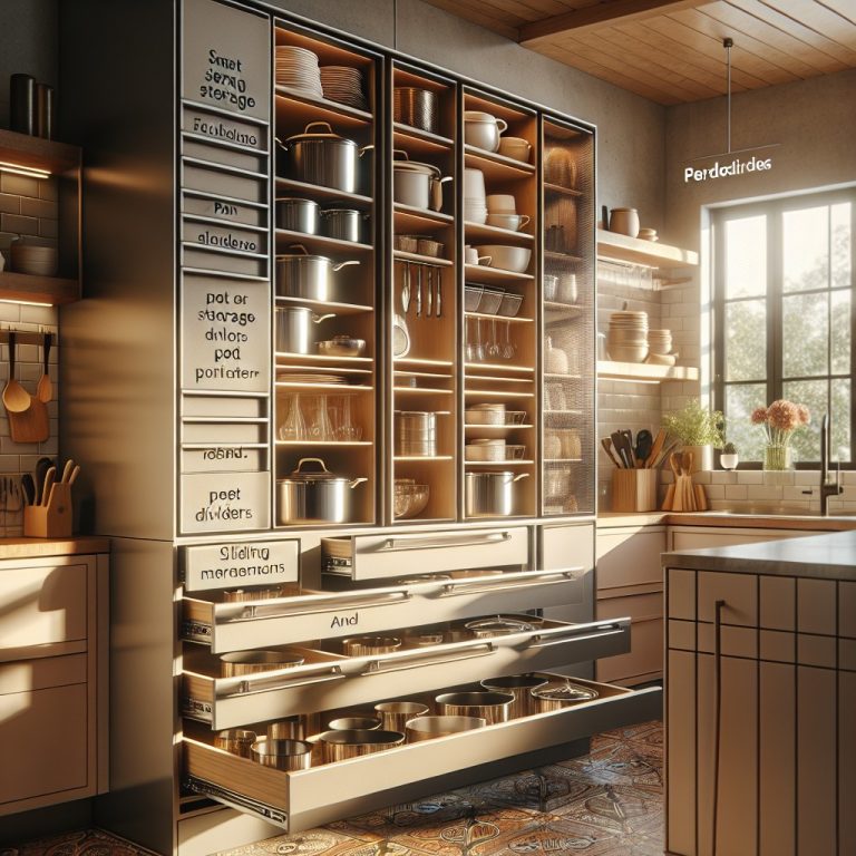 25 Pot Drawer Cabinet Ideas to Transform Your Kitchen Space