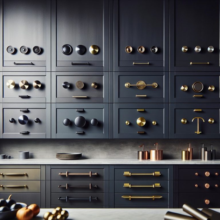 31 Ideas on What Color Hardware Looks Best on Dark Cabinets