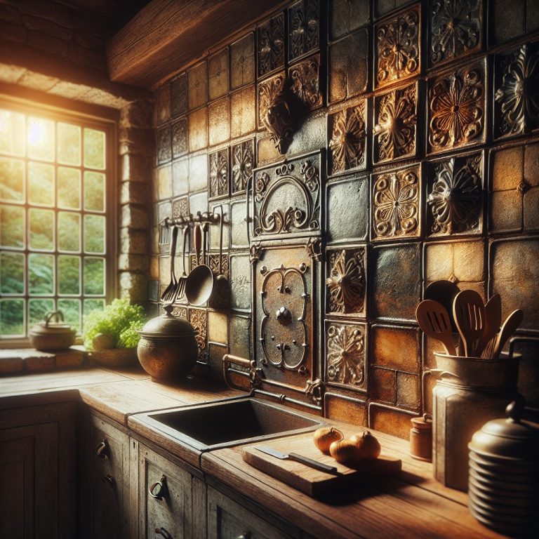 20 Distressed Backsplash Tile Ideas for an Unique Kitchen Look