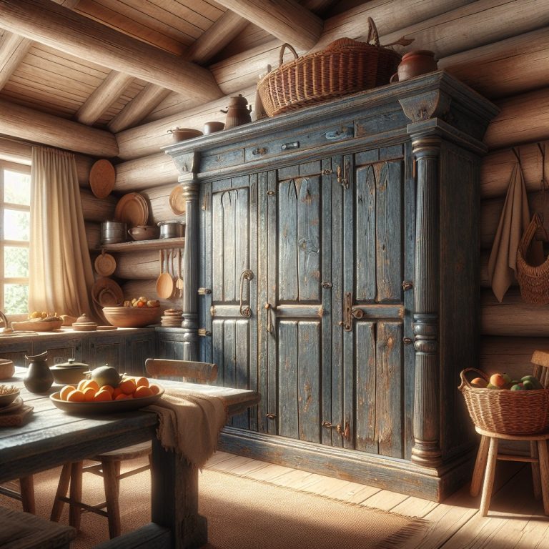 20 Rustic Blue Cabinet Ideas for Your Home