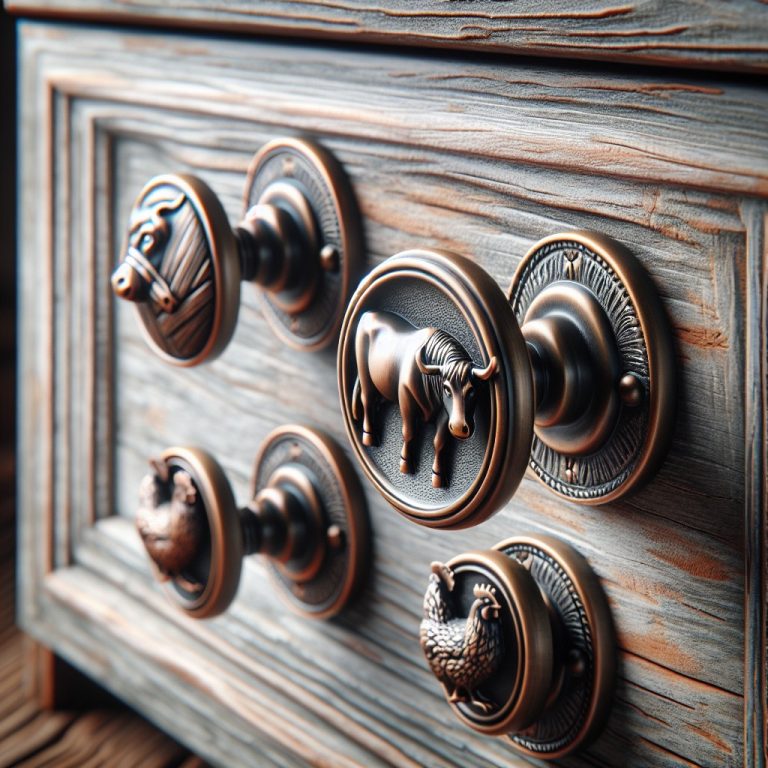 20 Rustic Farmhouse Cabinet Knobs Ideas for a Homely Feel