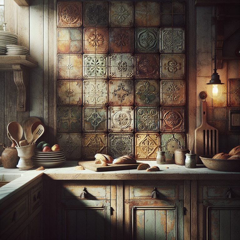 20 Distressed Backsplash Tile Ideas for an Unique Kitchen Look