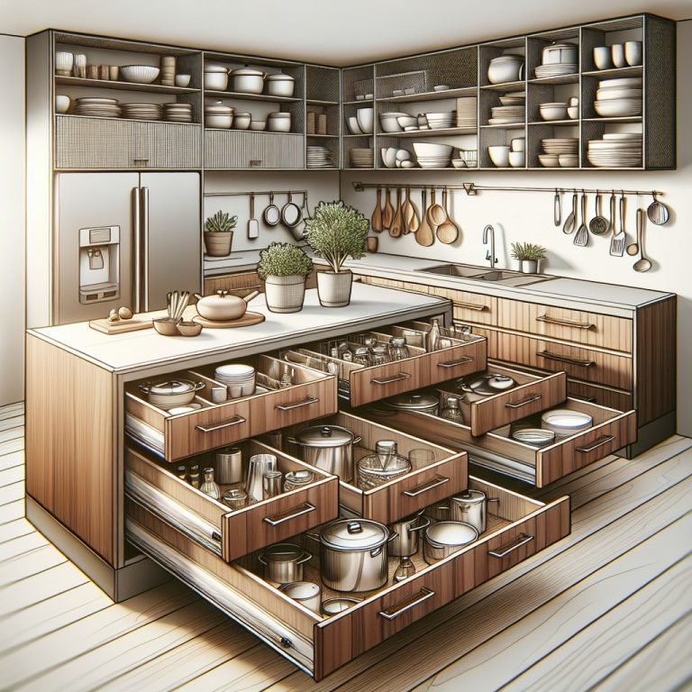 25 Pot Drawer Cabinet Ideas to Transform Your Kitchen Space