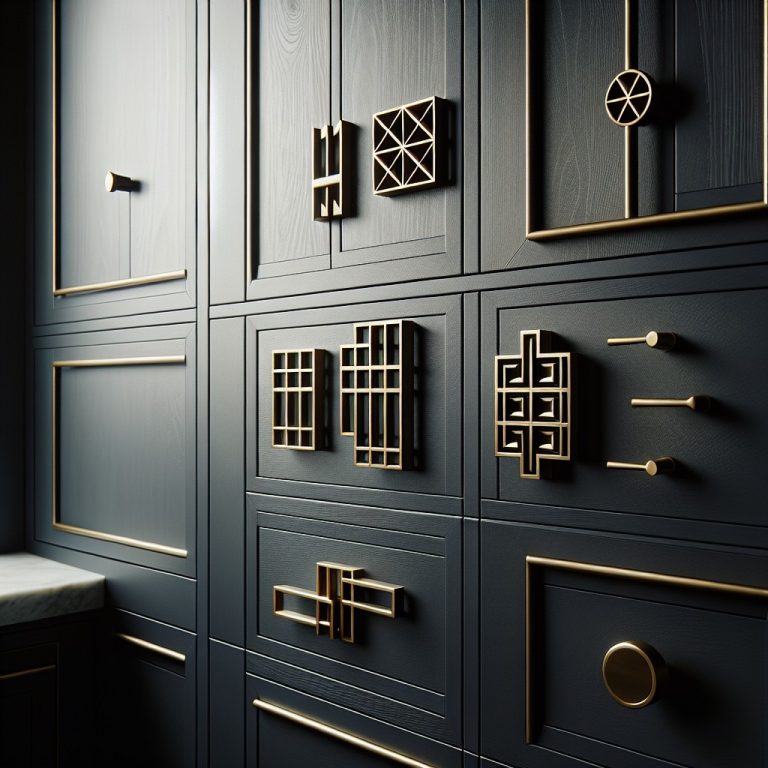 31 Ideas on What Color Hardware Looks Best on Dark Cabinets