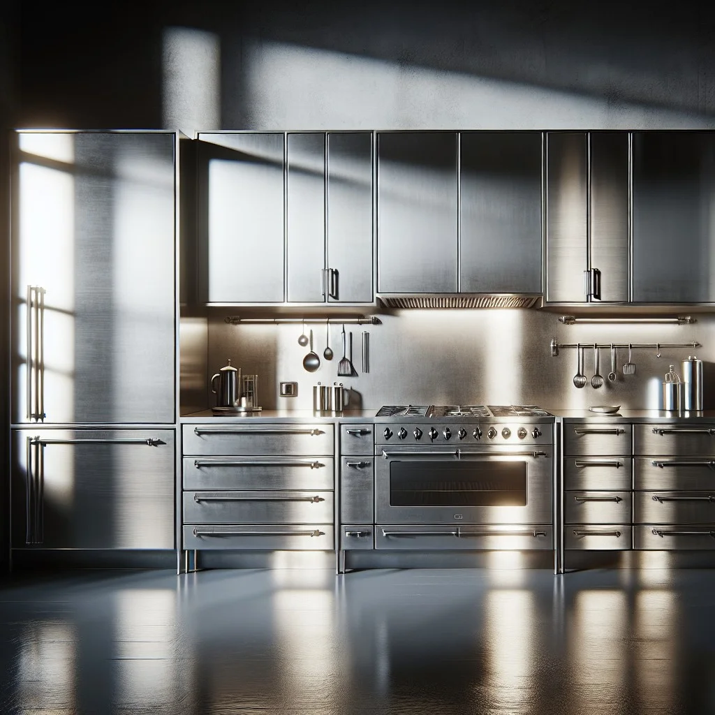 20 Metal and Glass Kitchen Cabinets Ideas for a Stylish Cooking Space