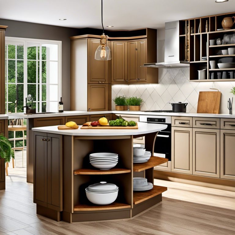 20 Modern Corner Kitchen Island Ideas for Innovative Home Designs