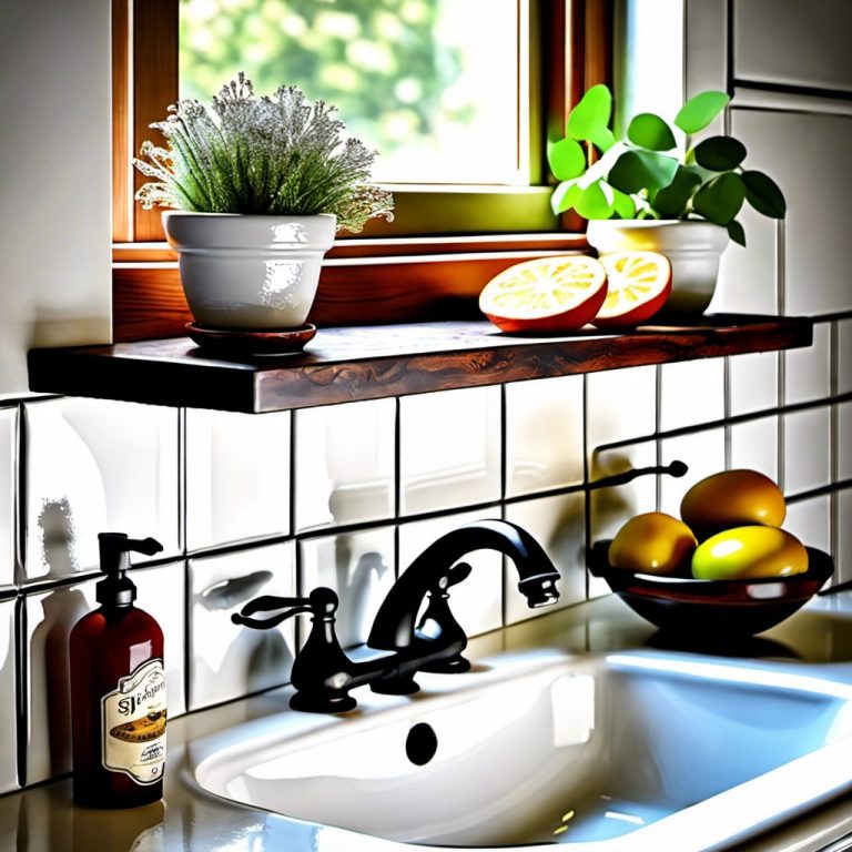 20 Floating Shelf Over Sink Ideas for Your Home