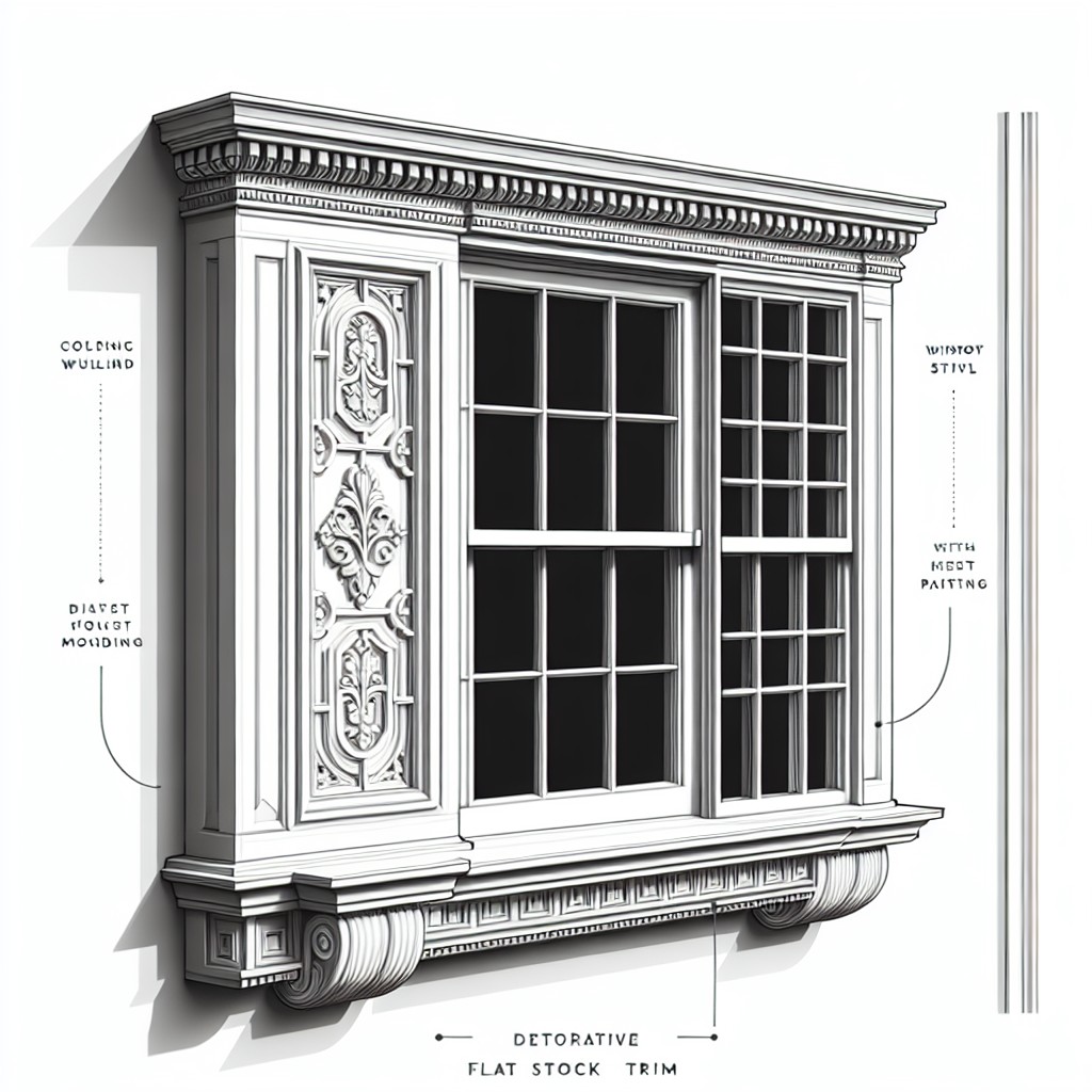20 Flat Stock Window Trim Ideas for Aesthetic Home Upgrades