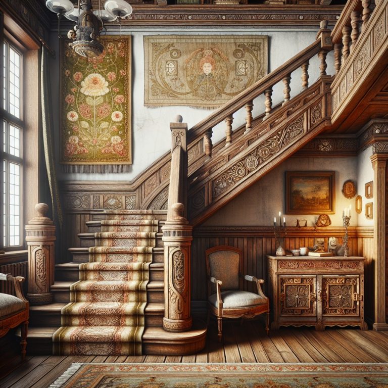 20 Antique Staircase Ideas for a Charming Vintage Touch