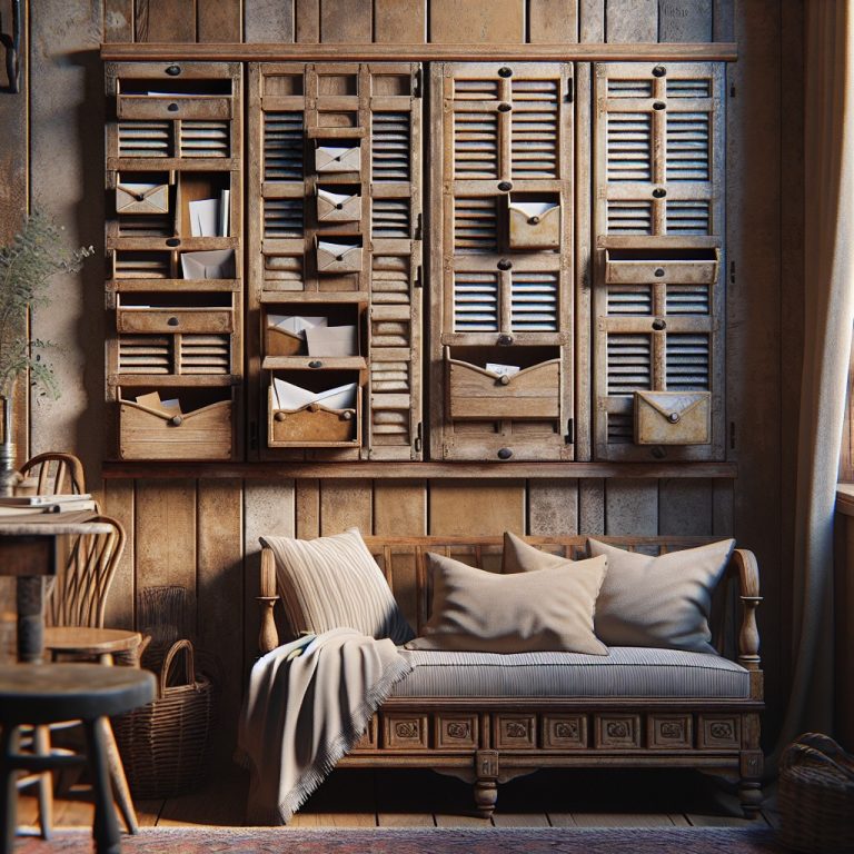 20 Wall Shutter Decor Ideas: Inspiration for a Stylish Living Space