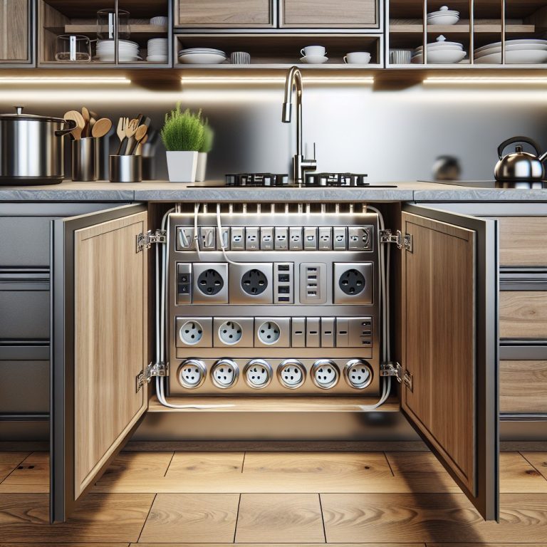 20 Under Cabinet Power Strip Kitchen Ideas for Modern Homes
