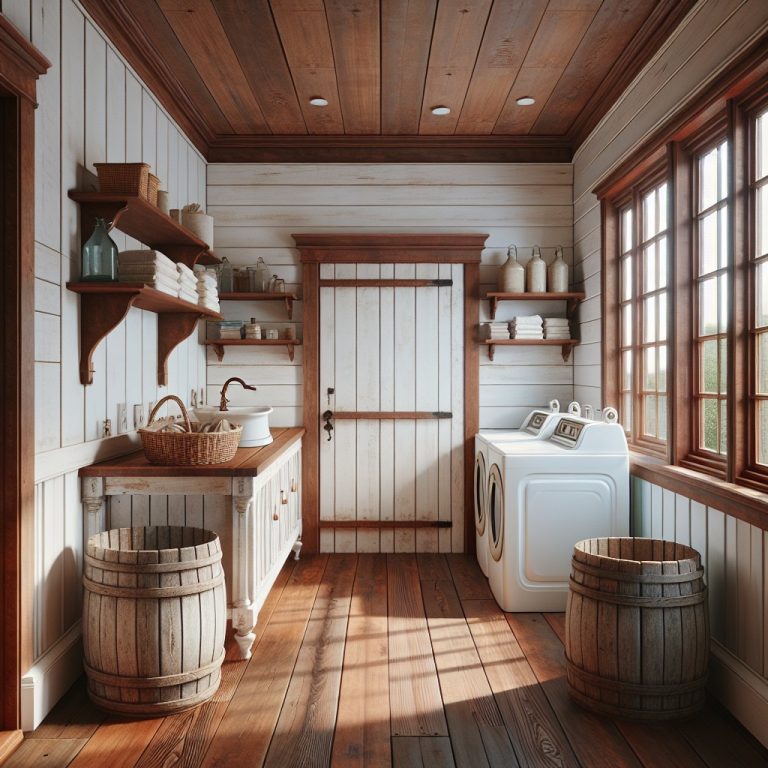 20 White Shiplap with Wood Trim Ideas for Your Home